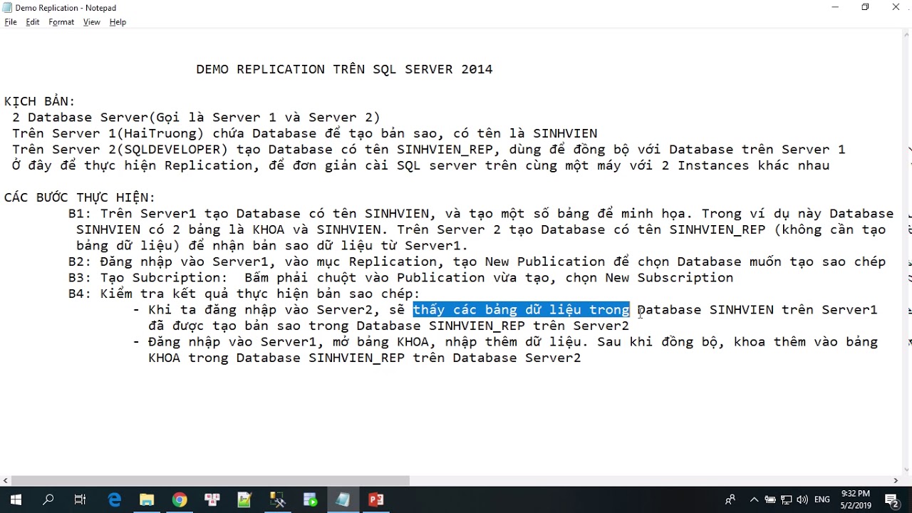 Demo Replication in SQL Server - YouTube
