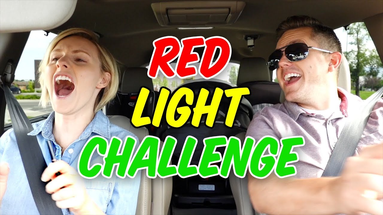 RED LIGHT CHALLENGE! 🚦Ellie And Jared - YouTube