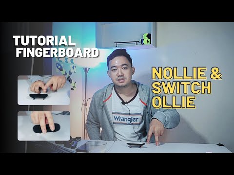 TUTORIAL Fingerboard : Nollie & Switch ollie Fingerboard (indonesia ...