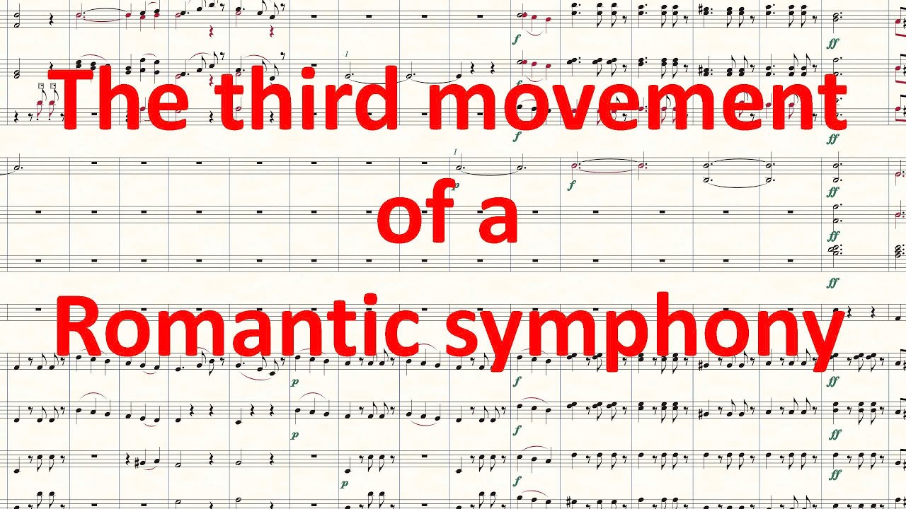 How to Compose a Romantic Third Movement (Final Part) (Tutorial Symphony 2, M3, Vid 6) - YouTube