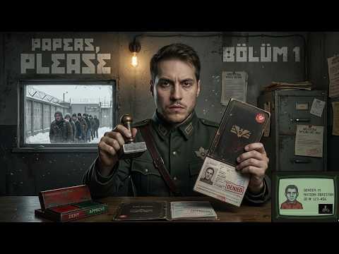 SINIR KAPISINDA İLK GÜN!! | PAPERS, PLEASE | BÖLÜM 1  |