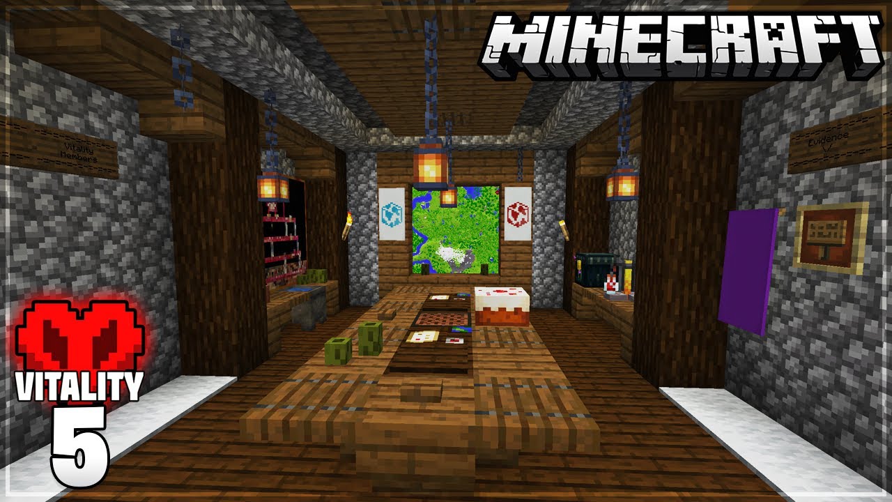 Meeting Room Design - Minecraft Hardcore Multiplayer | Vitality Episode ...