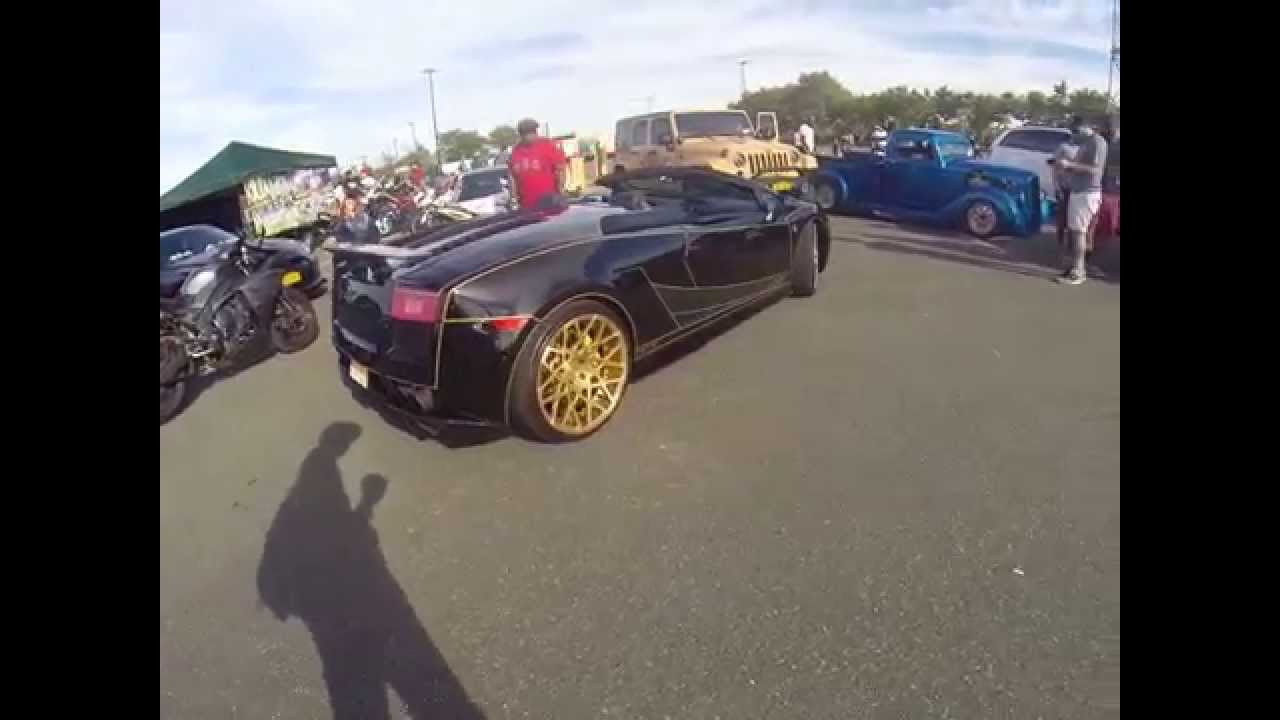 Stanced lamborghini gallardo - YouTube