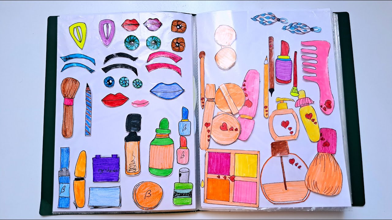 [💸paperdiy💸] paper diy book📚| my paper diy book asmr🥰| paper play - YouTube