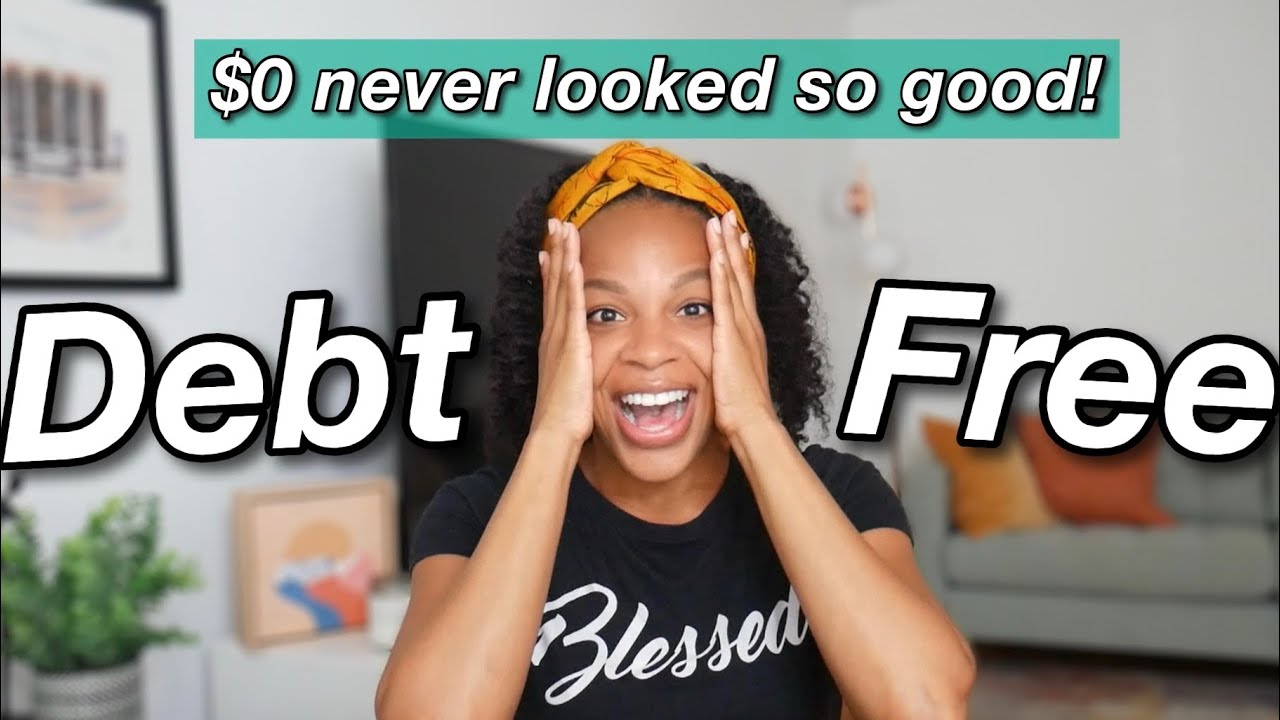 Finally DEBT FREE! | paid off my credit card debt | how my credit score ...