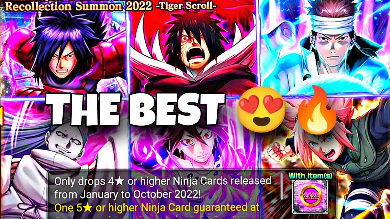 NxB NV: Recollection Summon 2022 Tiger Scroll | Naruto X Boruto NV ...