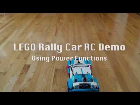 LEGO Rally Car RC Demo - YouTube