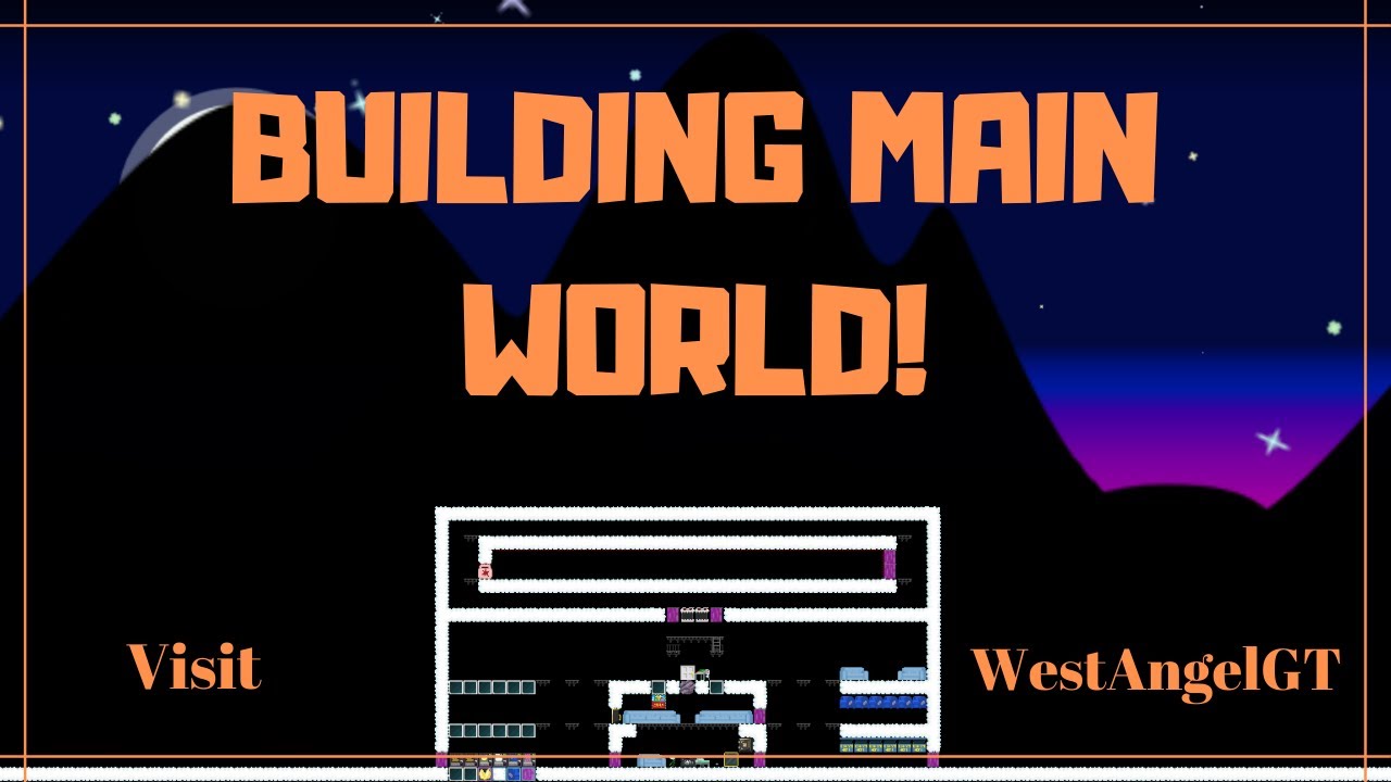 Growtopia | Building Main World - YouTube