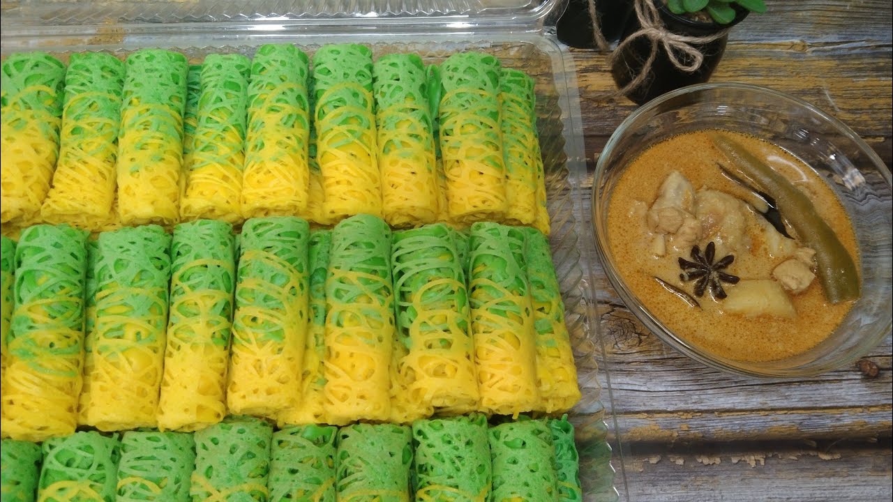 Buat Untuk Sarapan Pasti Cepat Habis Resepi Roti Jala || Roti Jala Dua ...