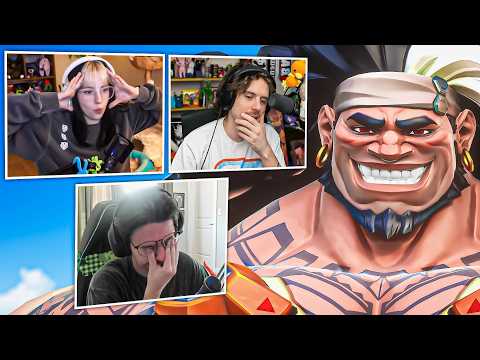 Twitch Streamers Face My Mauga! | Overwatch