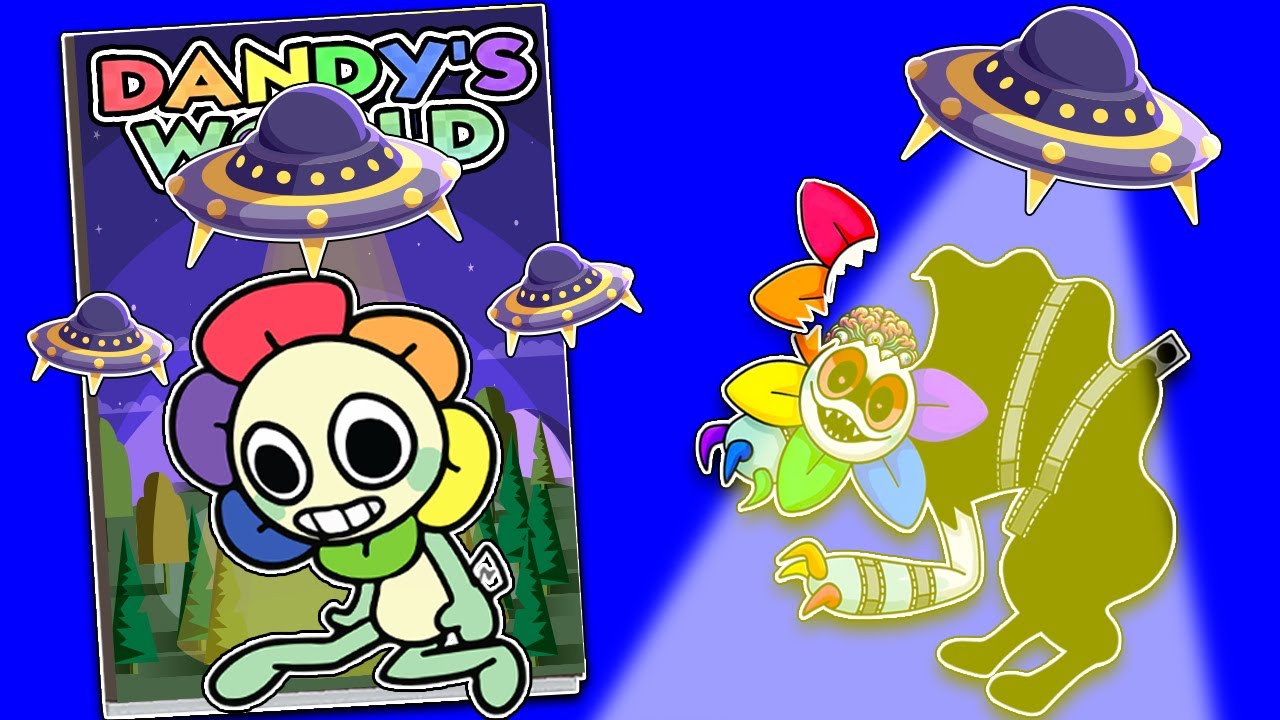 Making DANDY'S WORLD Game Book (Dandy Squishy) DIY - YouTube