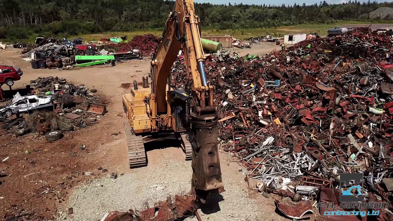 Simpsons Recycling - Scrapyard - YouTube