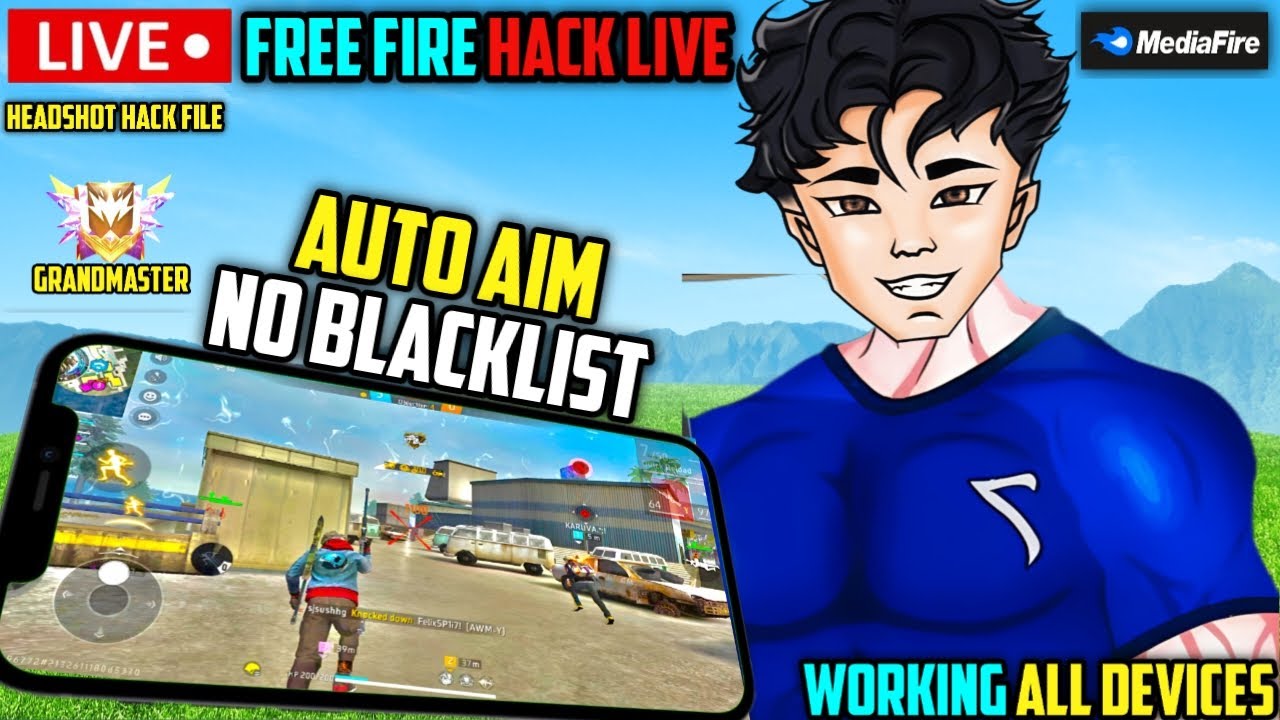 FREE FIRE LIVE 🔴 HACK GIVEAWAY FF NEW MOD MANU HACK LIVE STREAM #live - YouTube