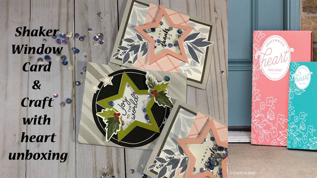 Shaker Window Card Easy Tutorial / Card Kit Unboxing / CTMH - YouTube