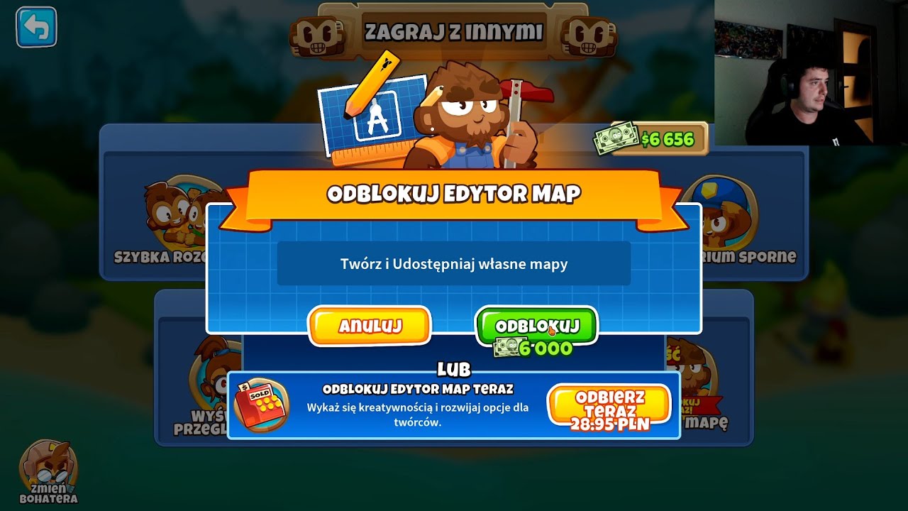 Bloons TD 6 * MAP EDYTOR, WYZWANIE GALAXILI, PARAGONY * - YouTube