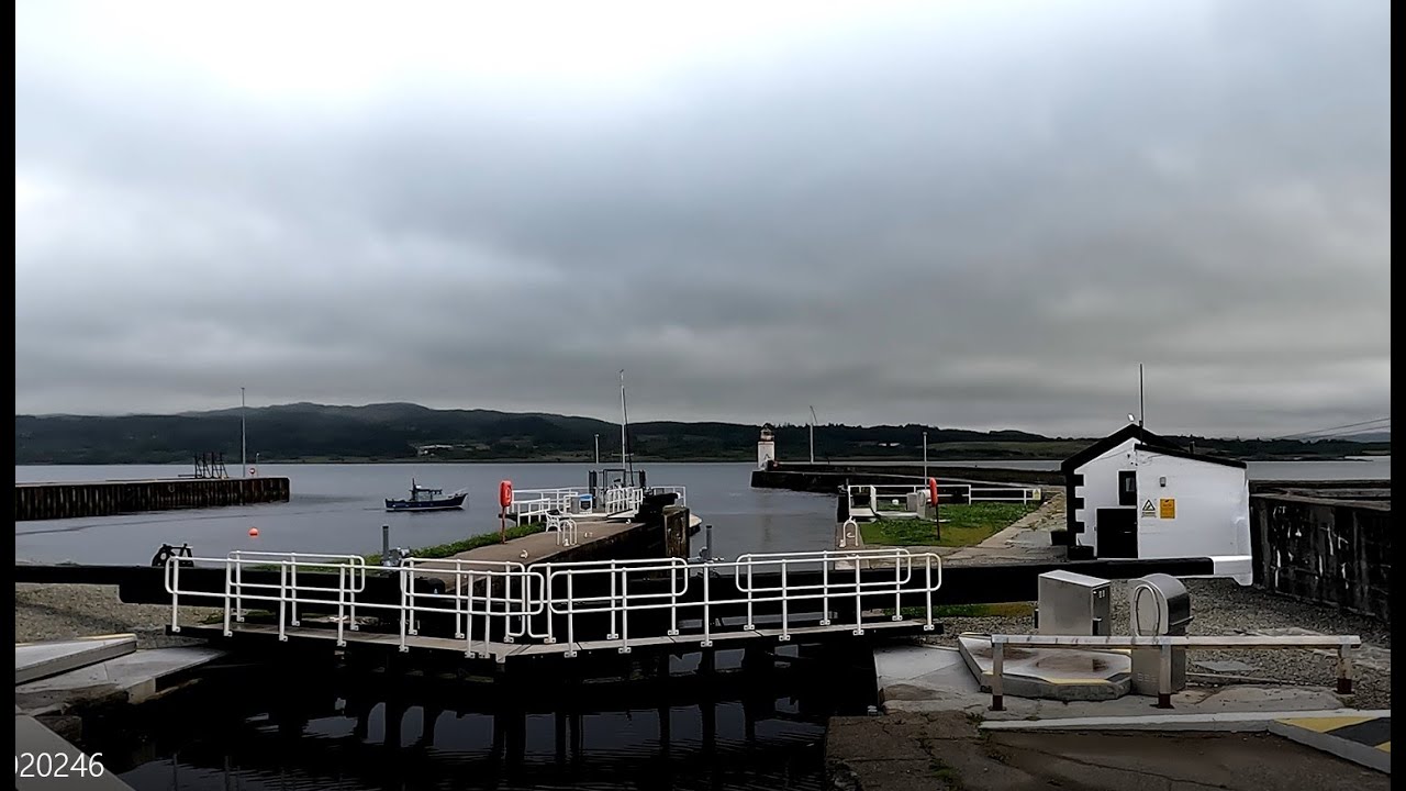 Ardrishaig Harbour, Crinan Canal & Sealock, Argyll & Bute, Scotland ...