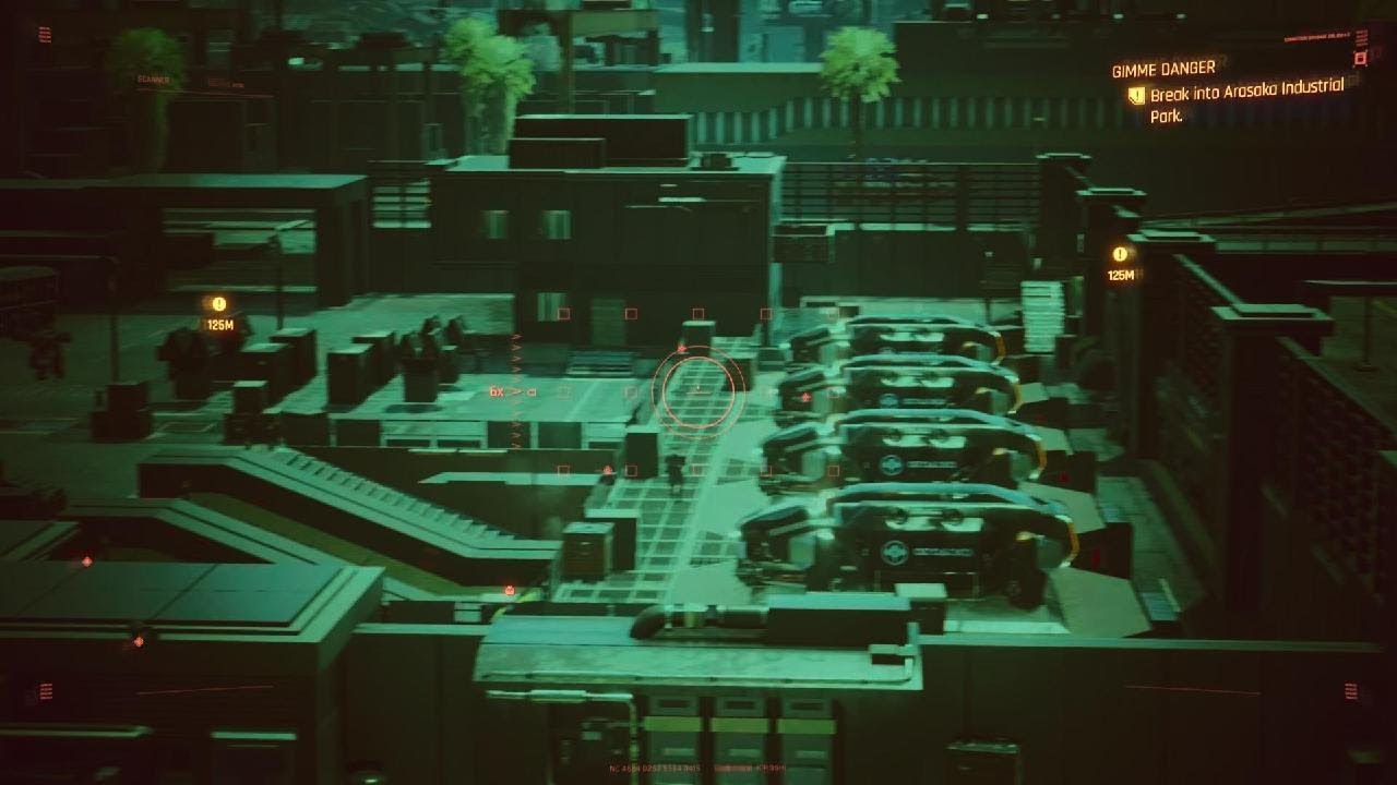 Cyberpunk 2077 - Arasaka Building Infiltration (First attempt) - YouTube