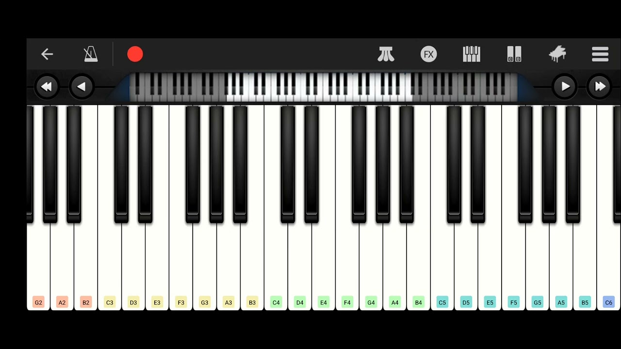 Samsung Galaxy Skyline Notification Sound on Piano - YouTube