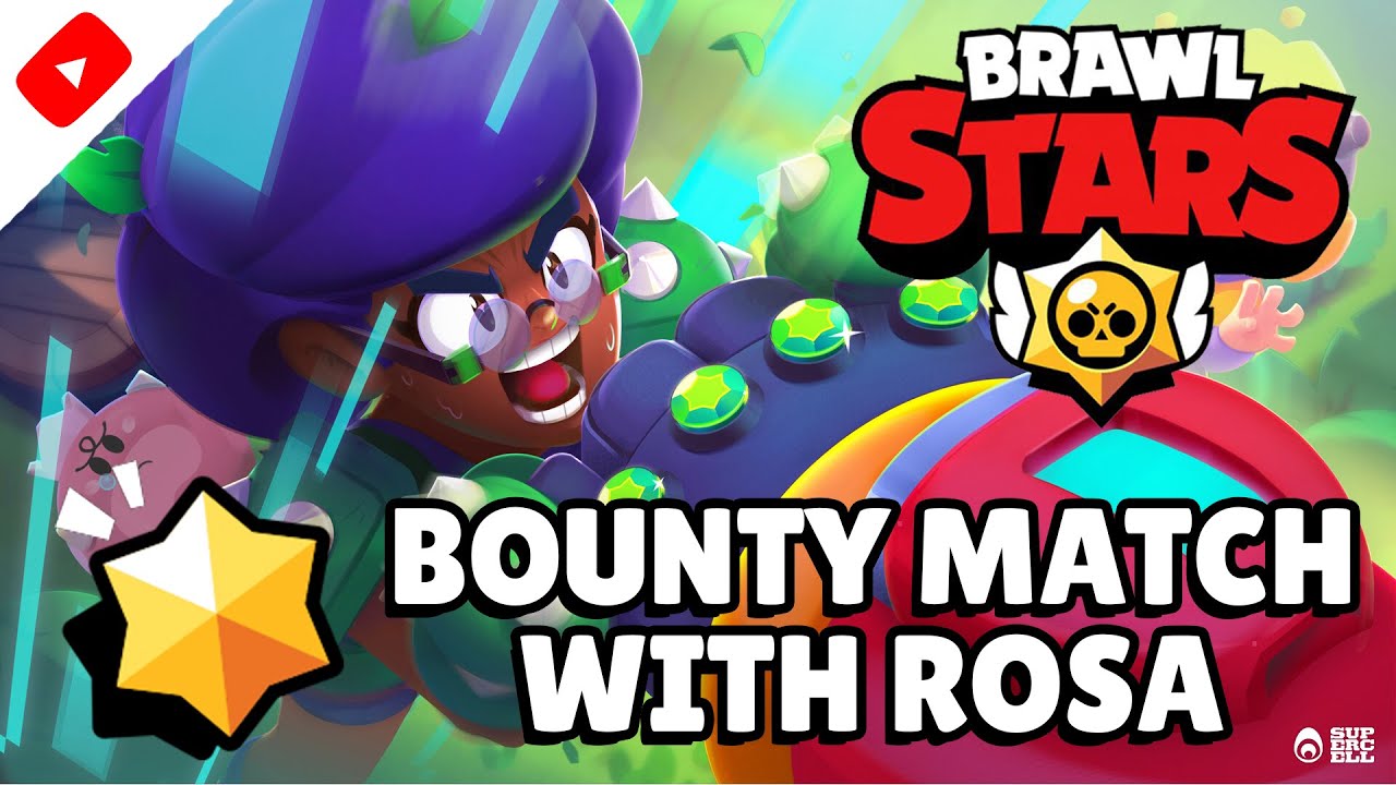 The Most Beautiful Win With Rosa | Brawl Stars: Bounty | Gameplay With ...