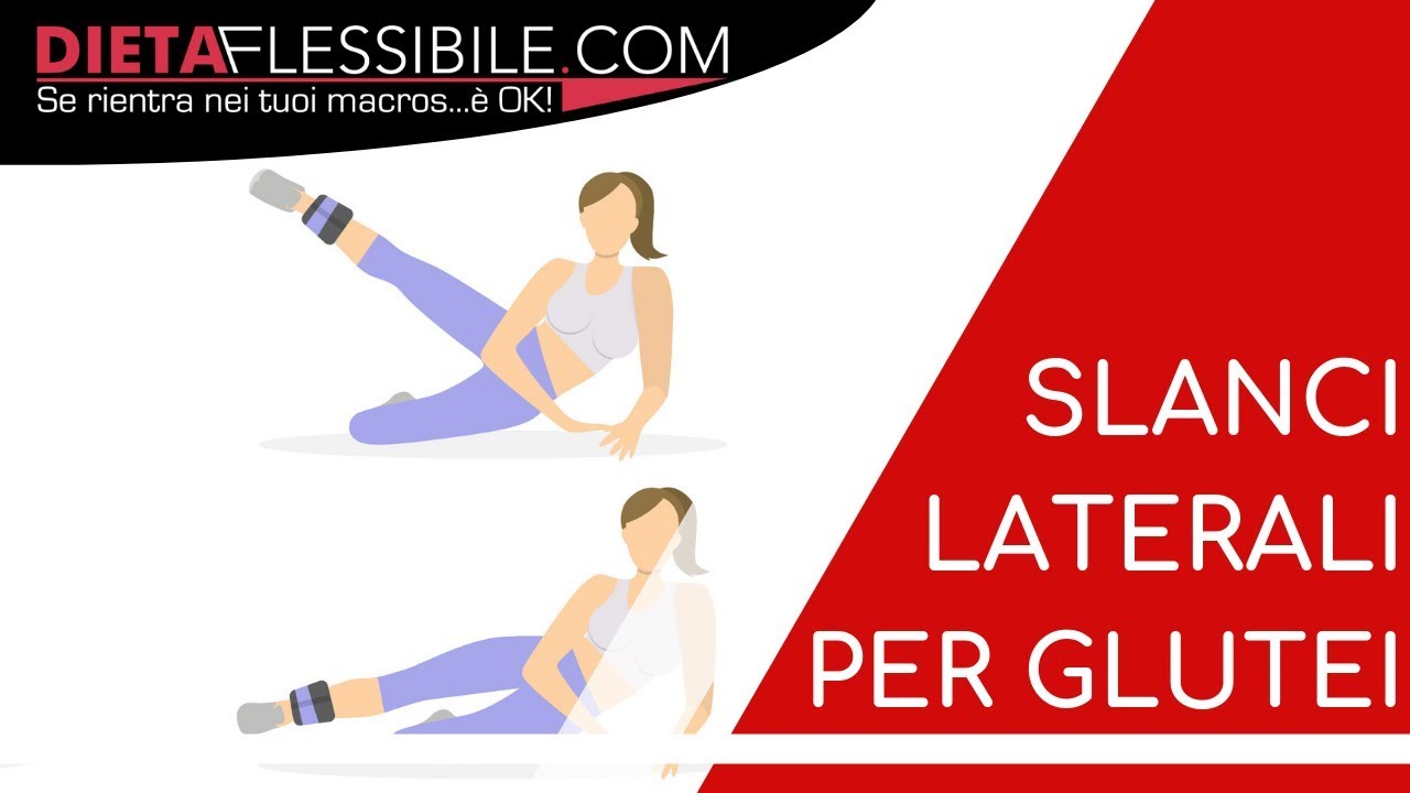 TUTORIAL SLANCI LATERALI PER GLUTEI - YouTube