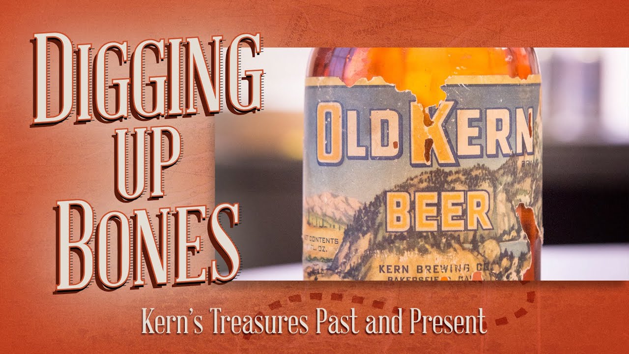 Digging Up Bones: Old Kern Beer Bottle - YouTube