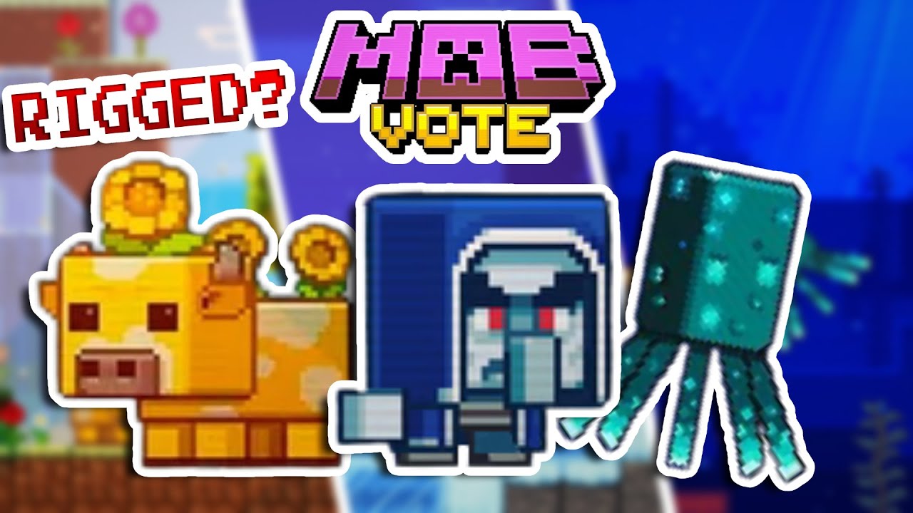 How Dream RIGGED The 2020 Mob Vote | Moobloom, Iceologer & Glow Squid # ...