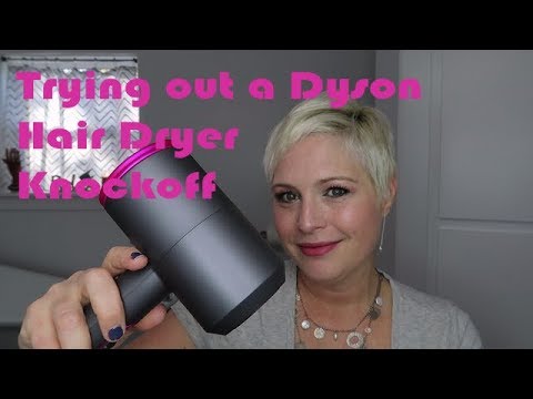 Review of a Dyson Hairdryer Knockoff (Wenhsin)!