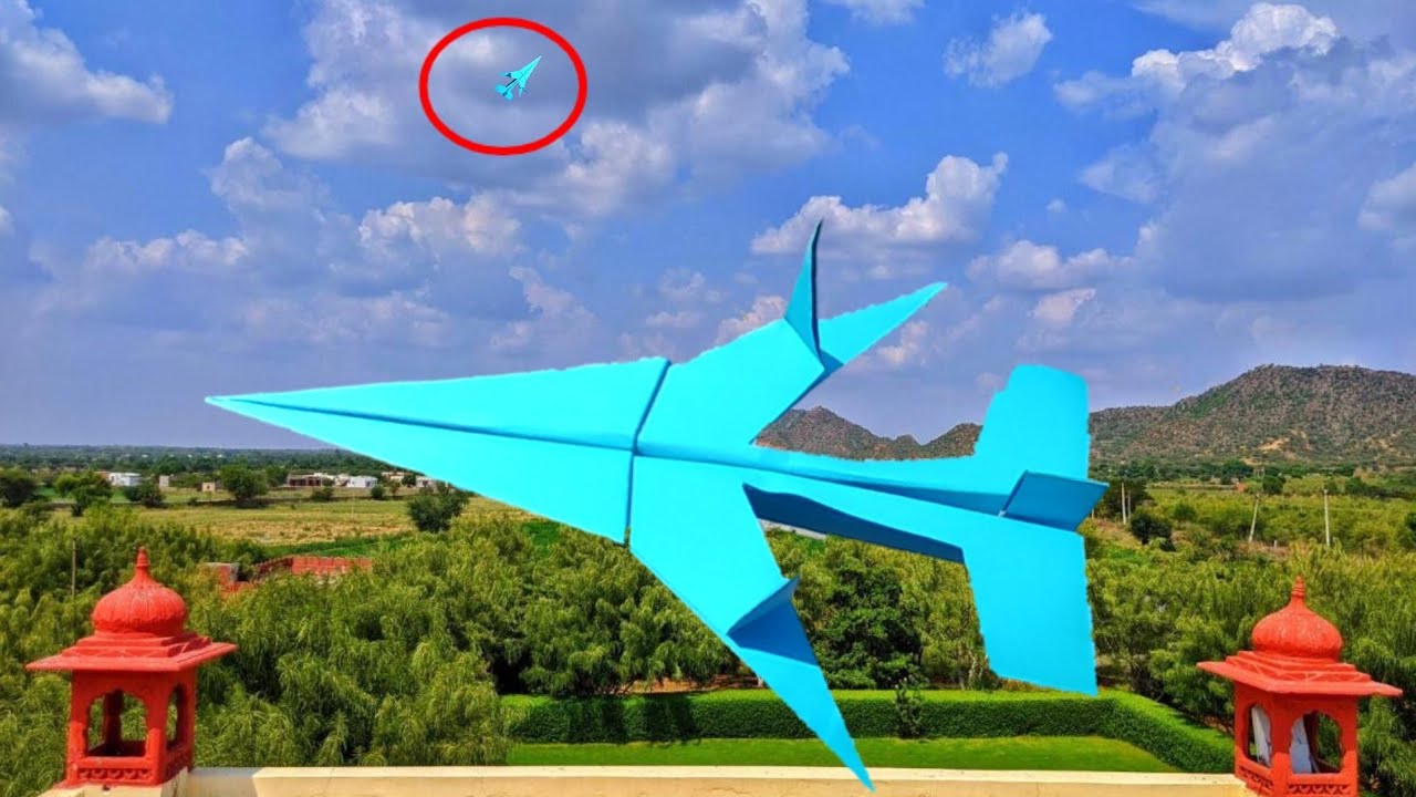 Sukhoi Su-30MKI Fight Jet Airplane| How to Make a Paper plane,The best ...