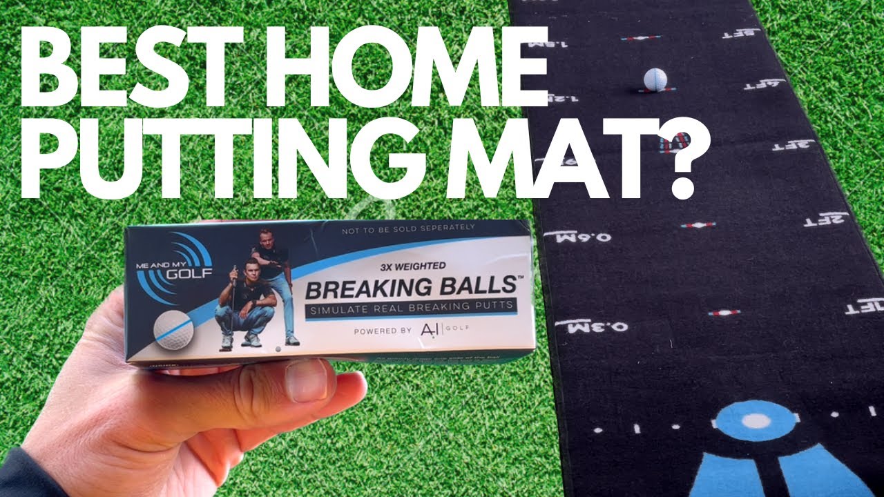 Want to practice breaking putts at home? Me and My Golf Breaking Ball ...