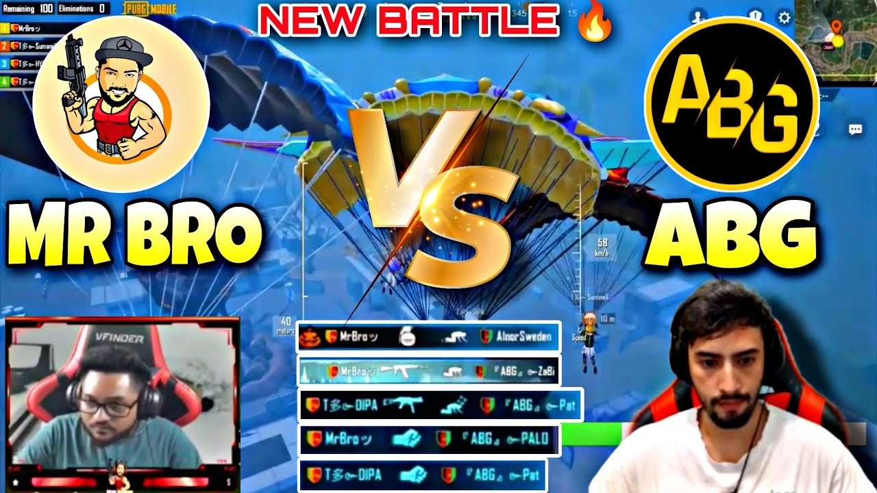 MR BRO VS ABG || NEW BATTLE IN ERANGEL MAP || PUBG MOBILE || BOMTA ...