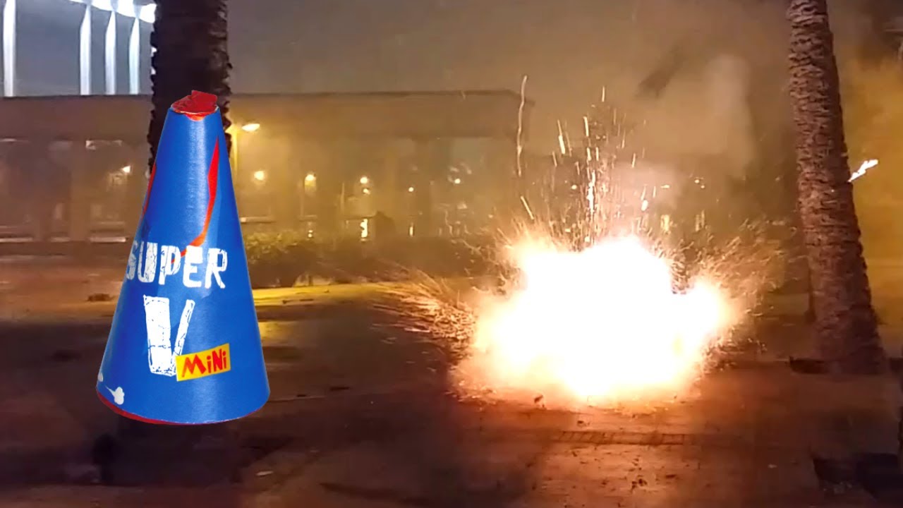 Firework Fountain Explosion Take 1 - YouTube