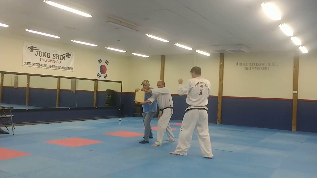 Black Belt Test (June- 28- 2020) -Zane Nelson - Knife Hand - Two Boards ...