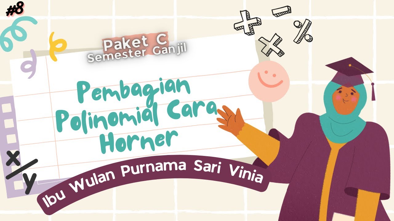 Matematika C : Pembagian Cara Horner - YouTube