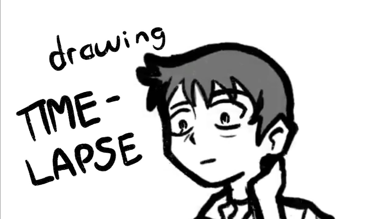 Shinji Ikari drawing timelapse | Neon Genesis Evangelion - YouTube