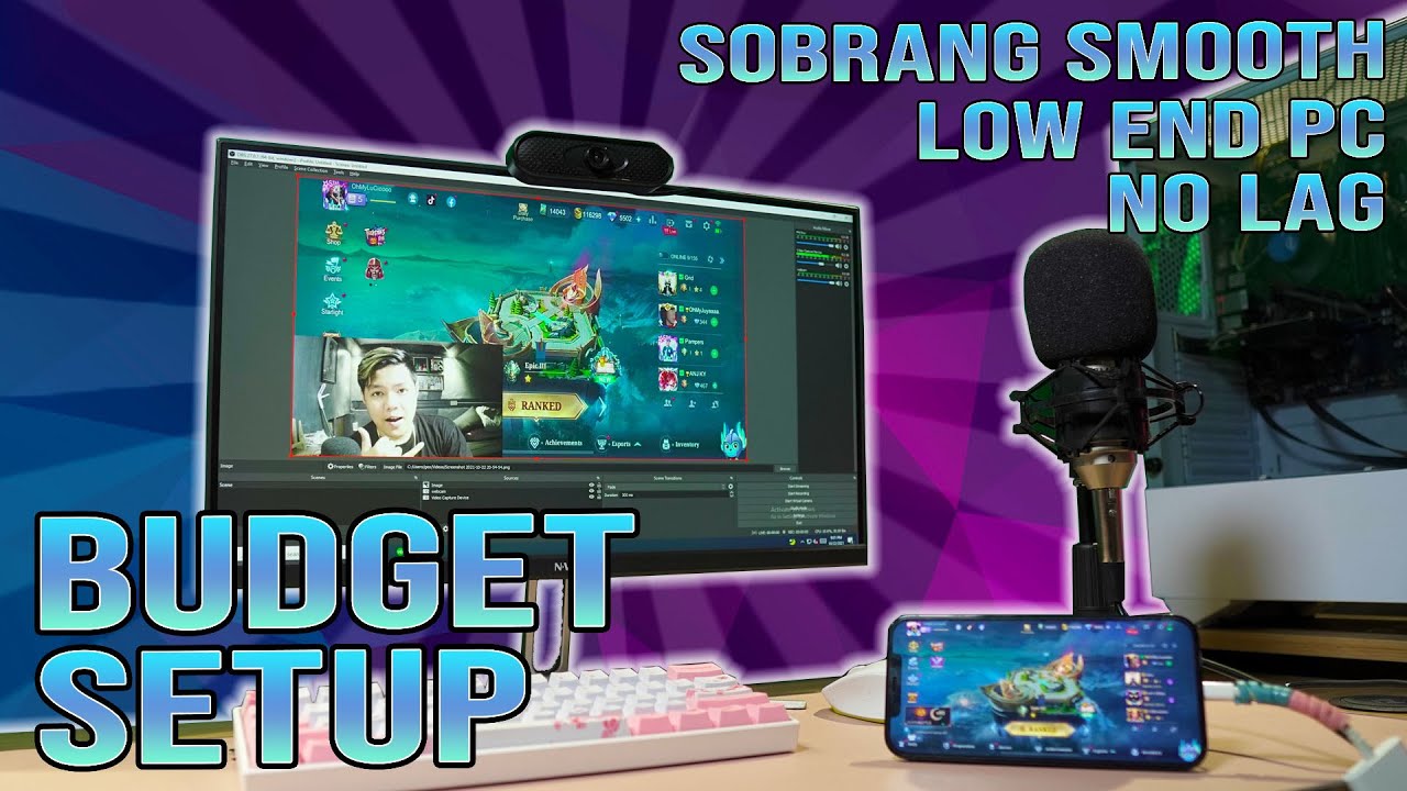 Building A BUDGET Streaming Setup For P7000 ($140) - YouTube