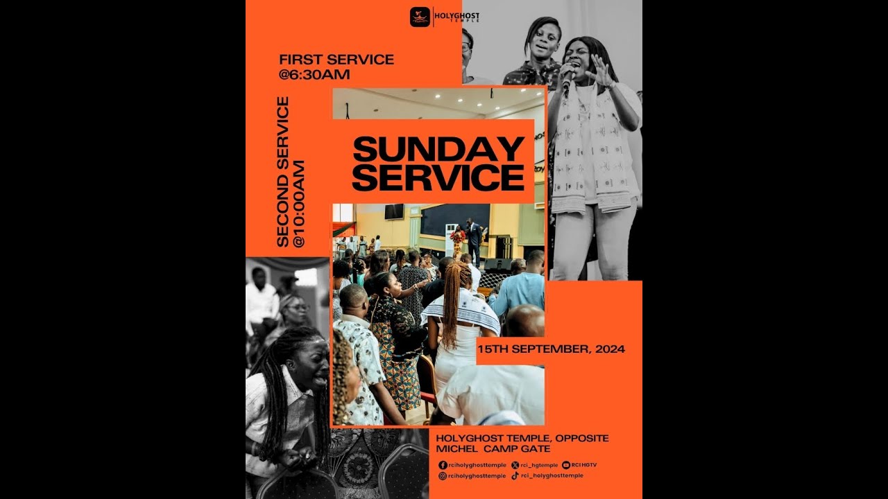 Sunday Service with Rev. Emmanuel King Foli|| 15/09/2024 - YouTube