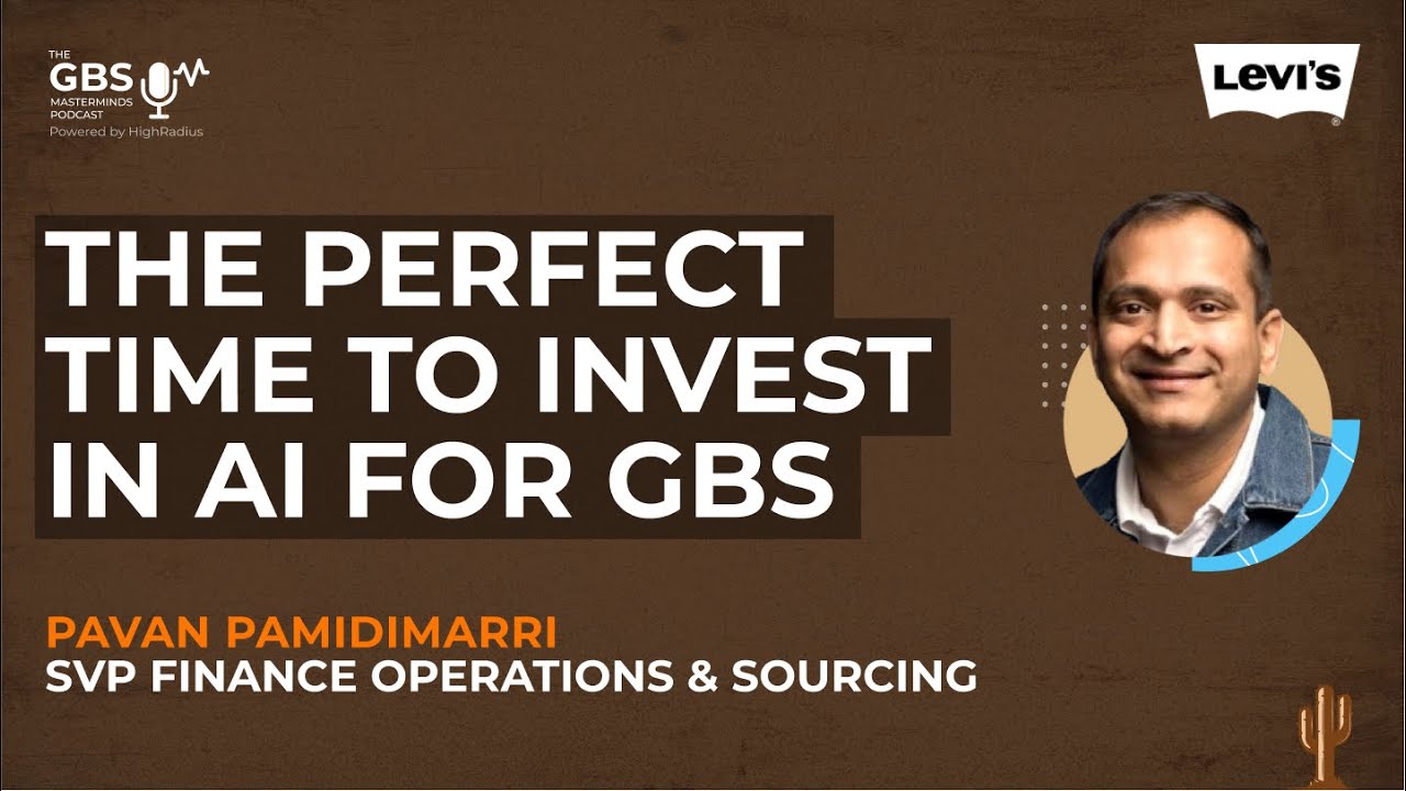 Perfect time to invest in AI for GBS| SVP Finance Ops & Sourcing at ...