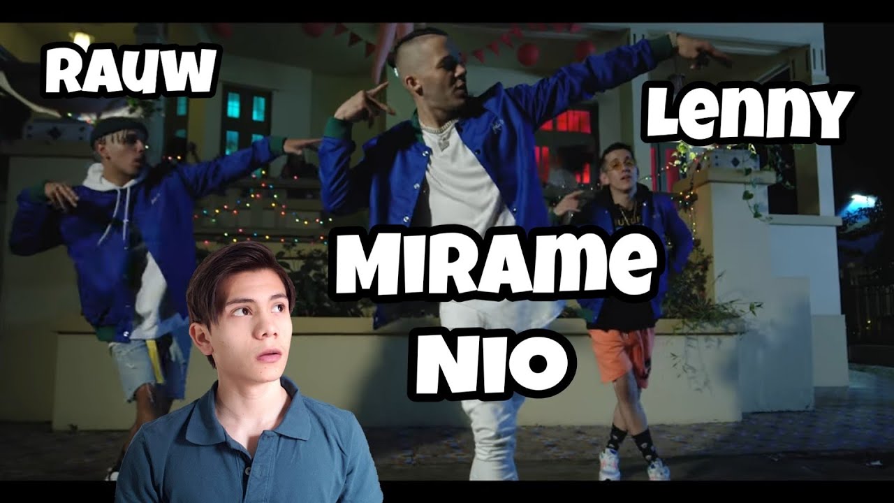Nio Garcia, Rauw Alejandro, Lenny Tavarez - Mirame (Video Oficial ...