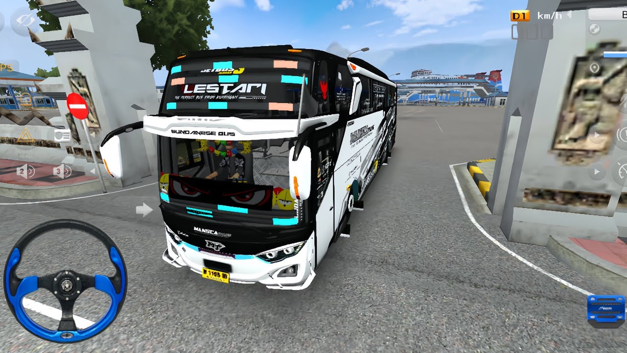 BUS PARIWISATA MANSCA TRANS LESTARI ANTAR PENUMPANG - YouTube