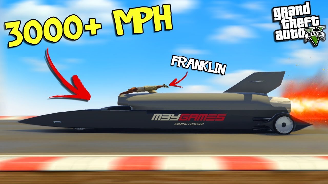GOING 3000+ MPH in the FASTEST CAR in GTA 5 - YouTube
