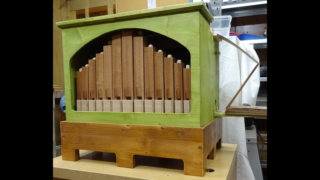 20 Note Monkey Organ Assembly - YouTube