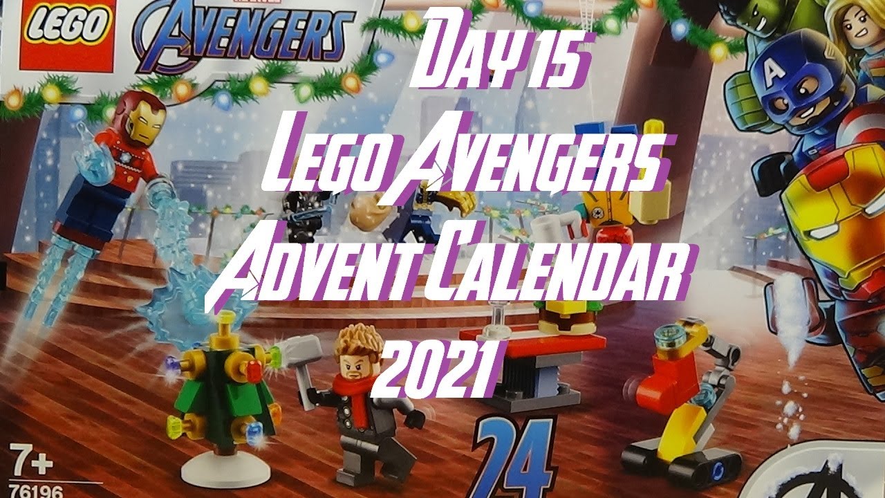 LEGO Marvel Avengers 2021 Advent Calendar day 16 - YouTube