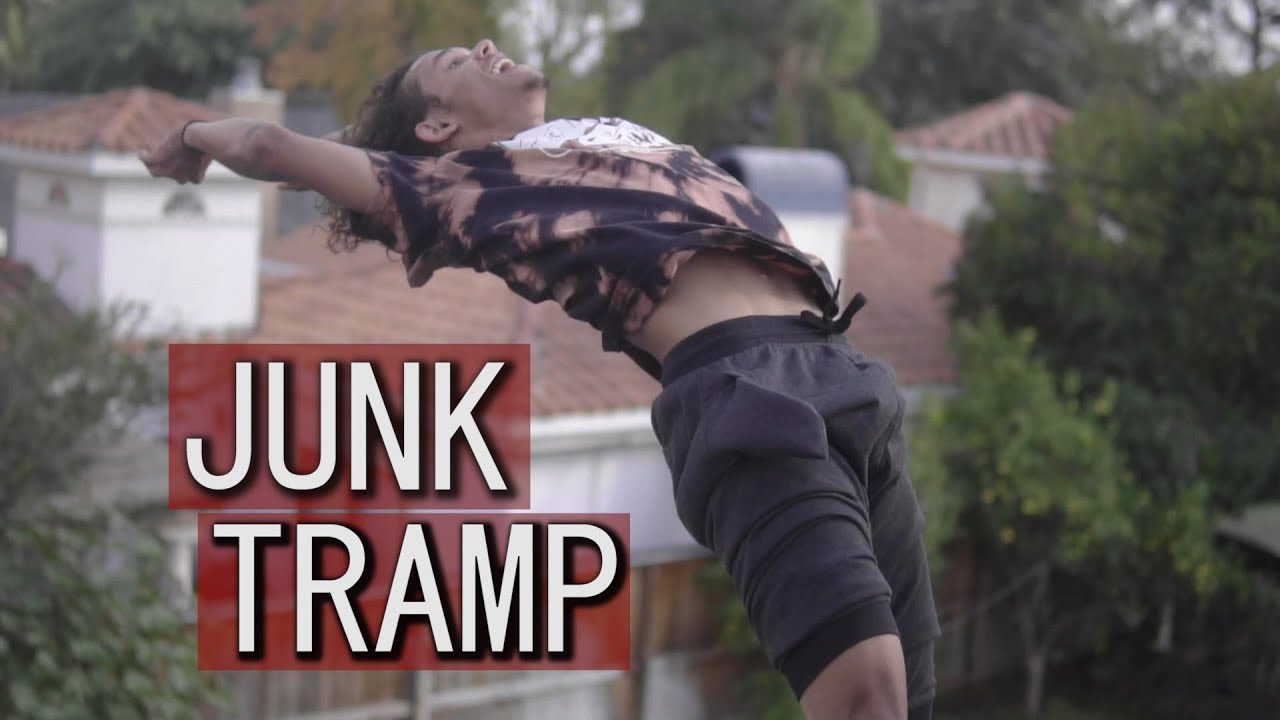 WORLD'S MOST DANGEROUS BACKYARD! (JUNK TRAMP) - YouTube