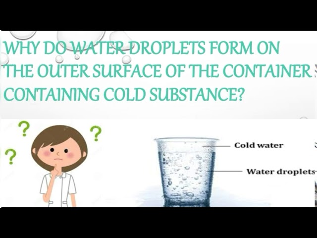 How Water Droplets Form On Gl Surface Of Water - Infoupdate.org