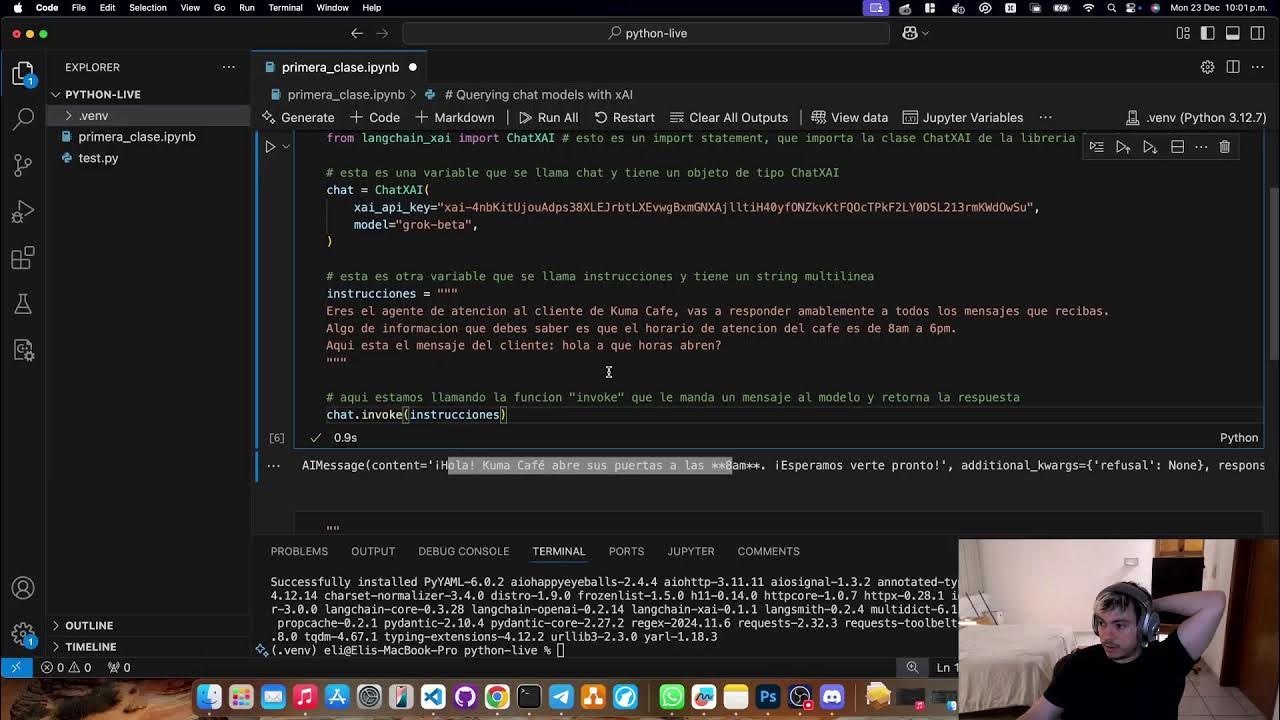 Aprende con Elí: Python~! Desde cero! - YouTube