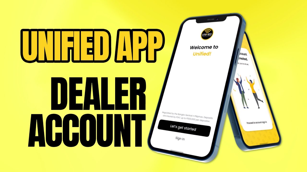 Unified app Dealer Account - YouTube