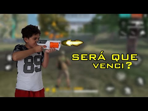 MINHA PRIMEIRA PARTIDA DE FREE FIRE gravada #1