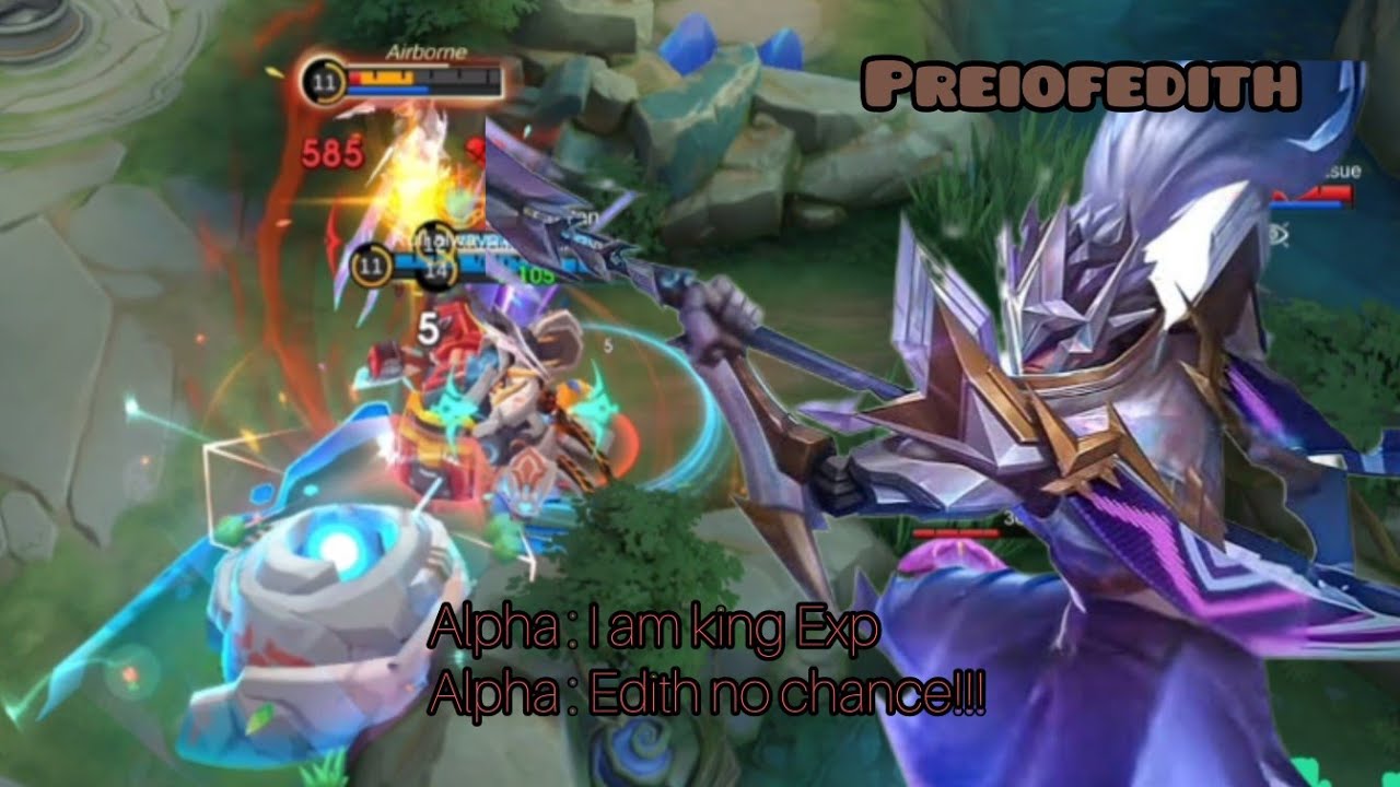 Edith True Damage vs Aggressive Alpha!!! - YouTube