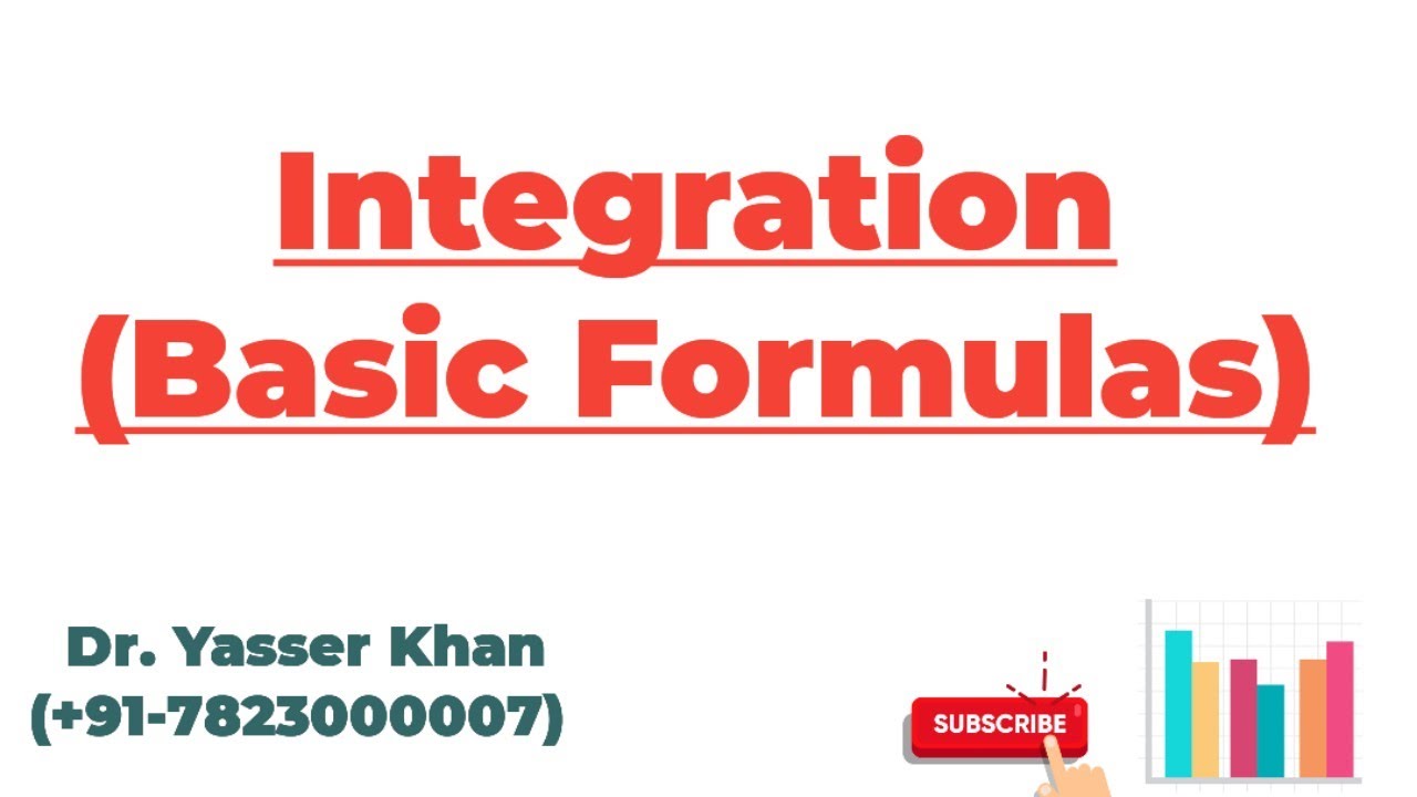 Integration (Basic Formulas) - YouTube