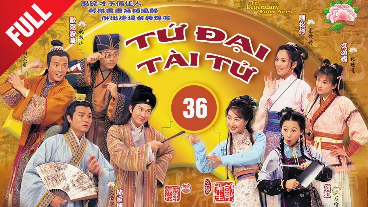 Bốn Chàng Tài Tử tập 36 (tiếng Việt) | Trương Gia Huy, Quan Vịnh Hà, Âu Dương Chấn Hoa | TVB ...
